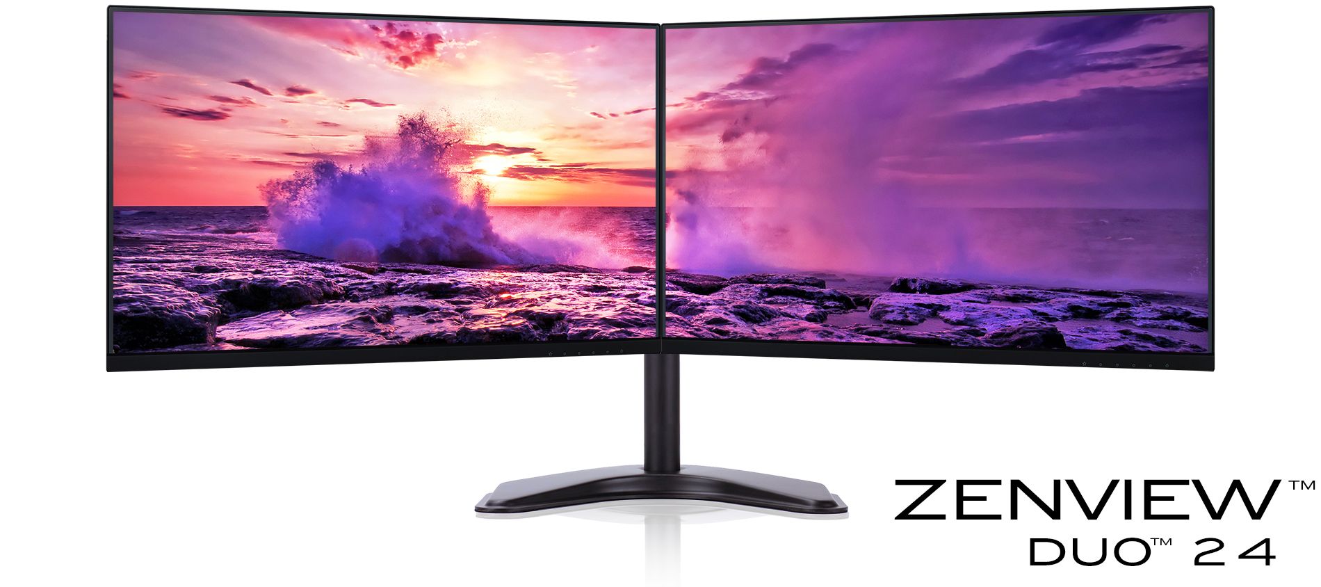 Zenview Duo 24 - Dual Monitor 23.8″ IPS | Digital Tigers