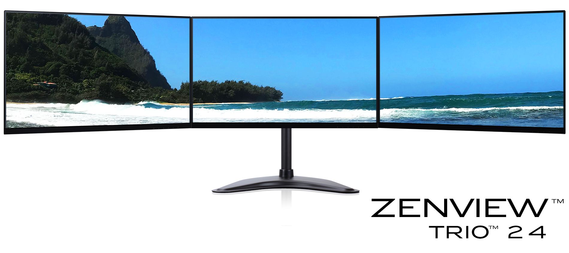Zenview Trio 24 - Triple Monitor 23.8″ IPS | Digital Tigers